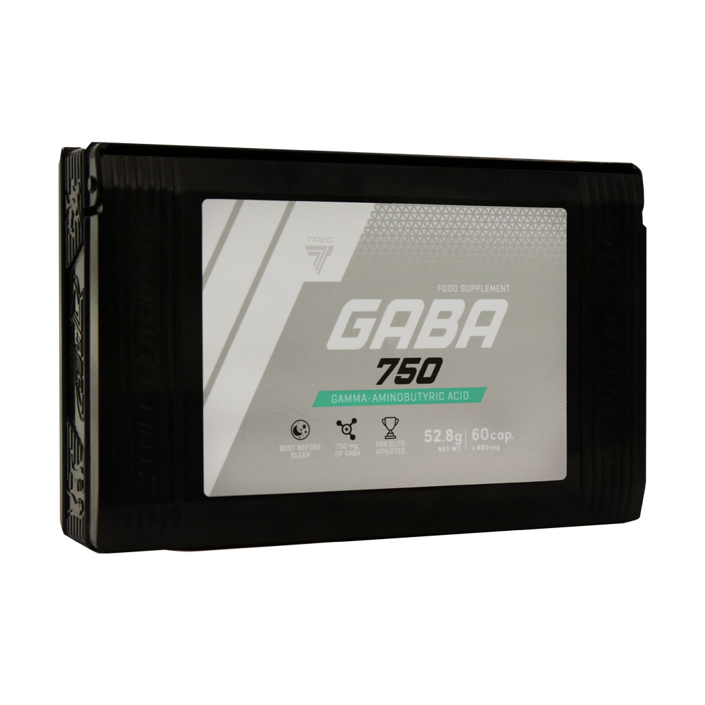 کپسول گابا 750 ترک نوتریشن 60 عدد | Gaba 750 Trec 60 caps - جزیره مکمل